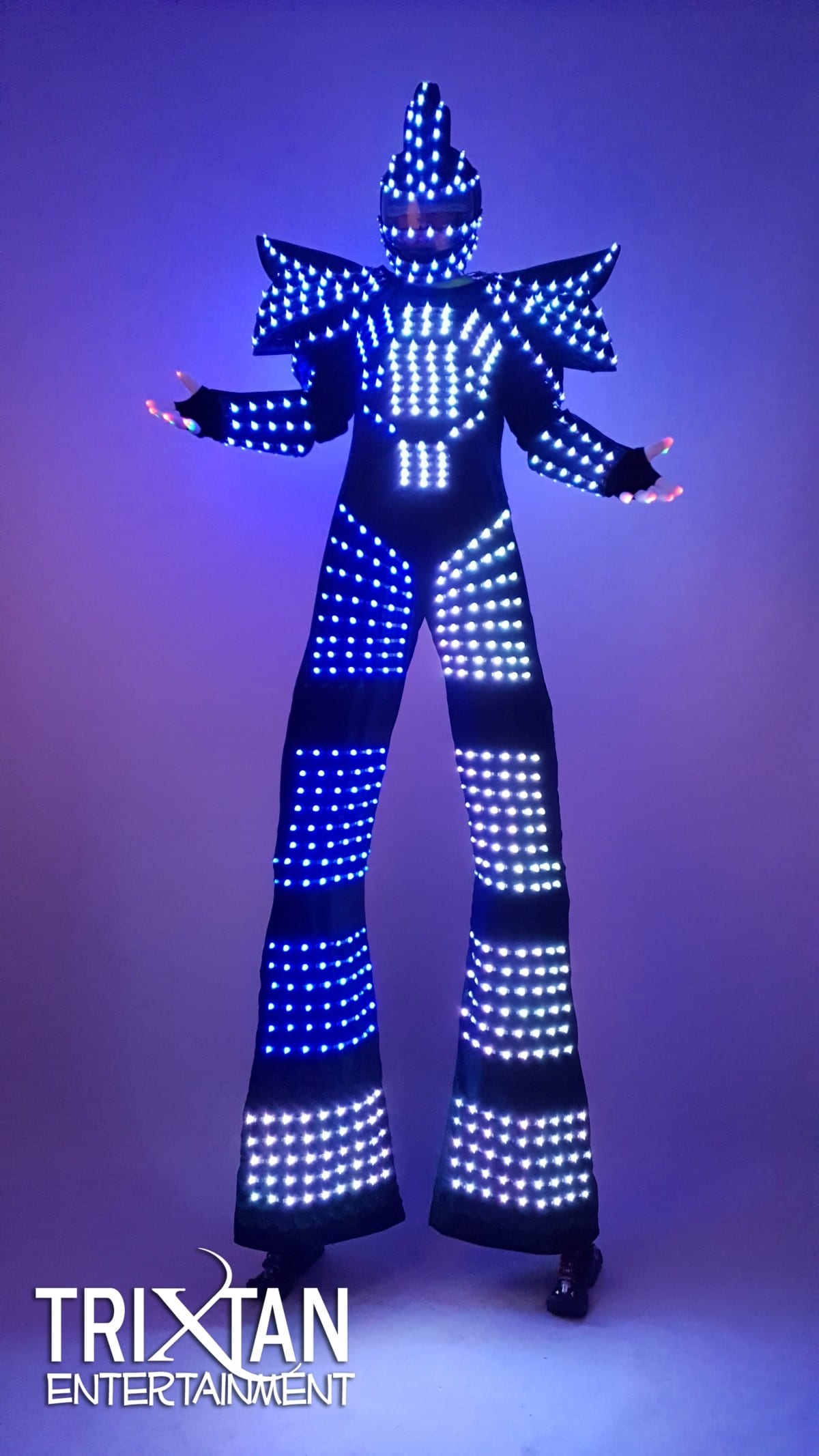 LED Robot Stilt Walkers - TriXtan Entertainment inc. - Calgary